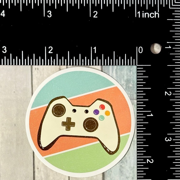 Design | 110 Game Controller Reusable Waterproof Vinyl Sticker Decal ...